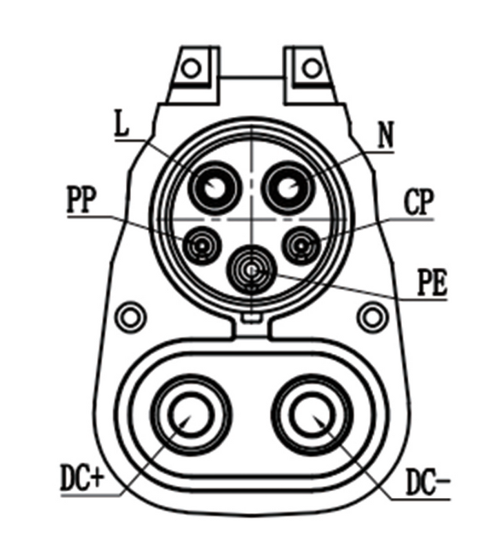 CCS Combo 1 EV Charger Plug - Buy CCS 1 ev Plug, CCS quick charger ...